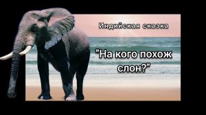 На кого похож слон