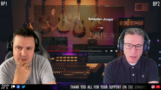 Sebastian Junger FIRST TIME WATCHING Why Veterans Miss War BRITS ...