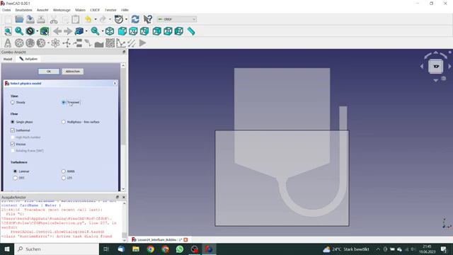 FreeCad CfdOf Tutorial 14 Simulation of Bubbles with InterFoam