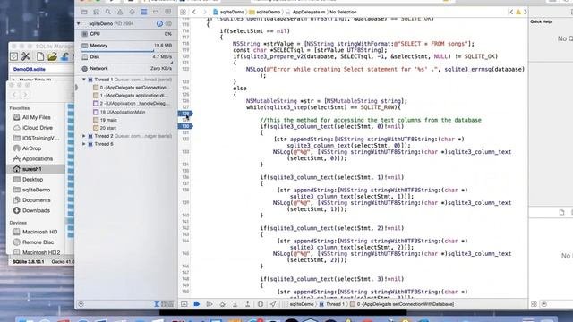 Iosmobileapp Sqlite Database Creation Mp4 смотреть онлайн видео от