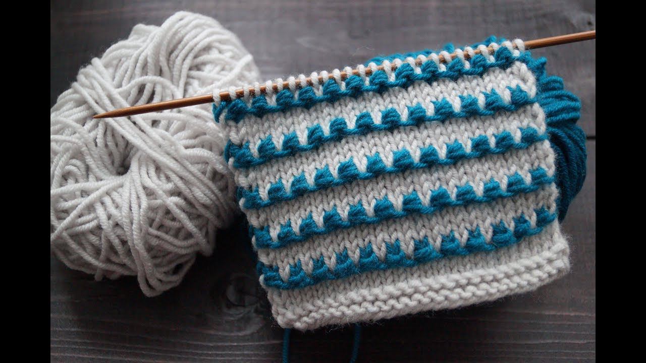 ИНТЕРЕСНЫЙ узор спицами для ДЕТСКИХ вещей| Simple knitting pattern for children