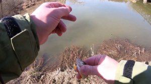 Апрельский МОРМЫШИНГ на домашнем полигоне
