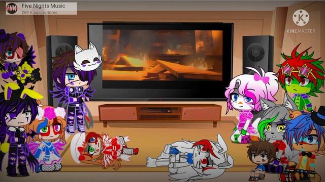 Afton's and Security Breach react to Salvage Rage (GC) - смотреть видео онлайн от «React ...