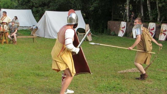 18.08.2024 Moscow third Rome. Gladiators trening / Москва Третий Рим. Гладиаторы тренируются.