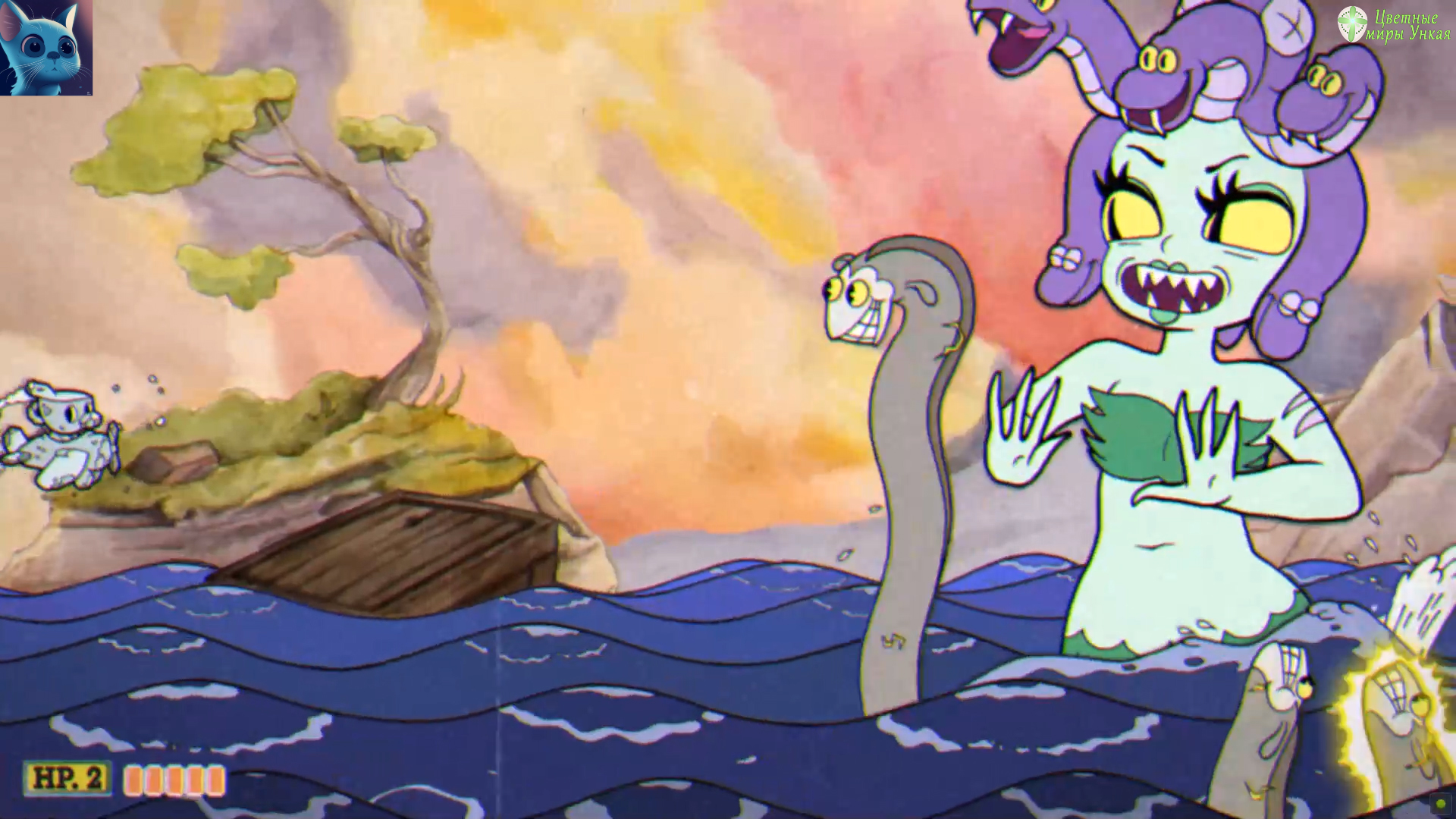 Играем в Cuphead #3 - Чернильный остров 3. 😋