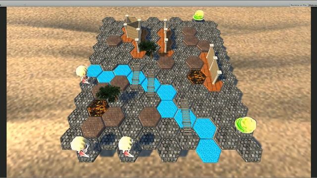 Unity game procedural map gen 3 - смотреть видео онлайн от «Игры и ...