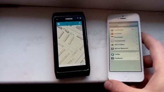 IPhone 5(GPS/Glonass) vs Nokia N8(GPS) part 2 - смотреть видео онлайн ...