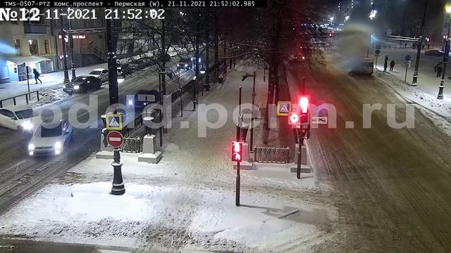 ДТП Подборка на видеорегистратор за 23.11.2021