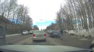 Страшное ДТП на участке Мяглово - Новая Пустошь