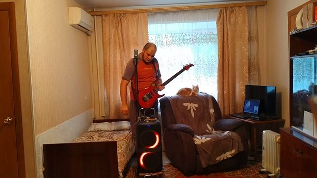 Собрал усилитель для уличных концертов и сыграл на нём рок-н-ролл