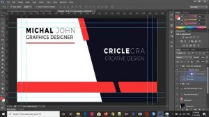 Graphics Design Class 11 | Business Card Design A to Z