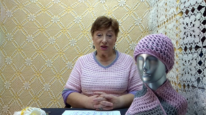 Шарфик и шапочка "Загадка". Мастер-класс по вязанию крючком от О. С. Литвиной.