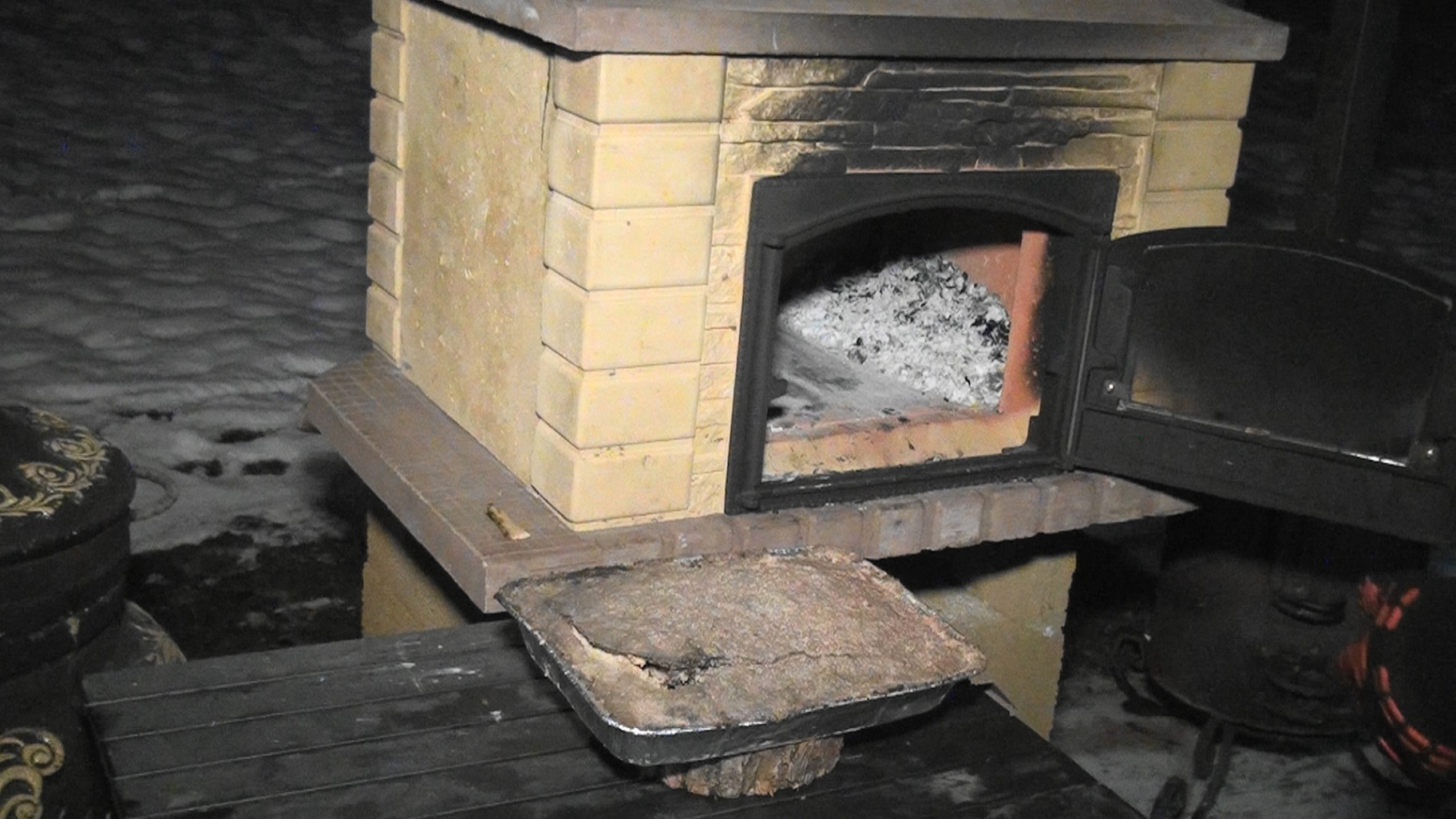 Говядина запеченная в соли.