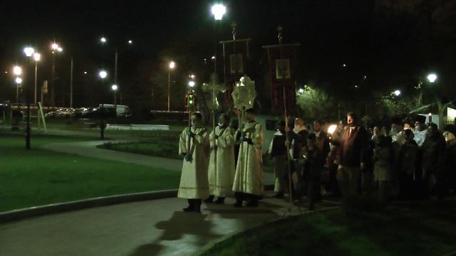 2021.05.02 - Пасха. Крестный ход. Храм Димитрия Солунского. Москва