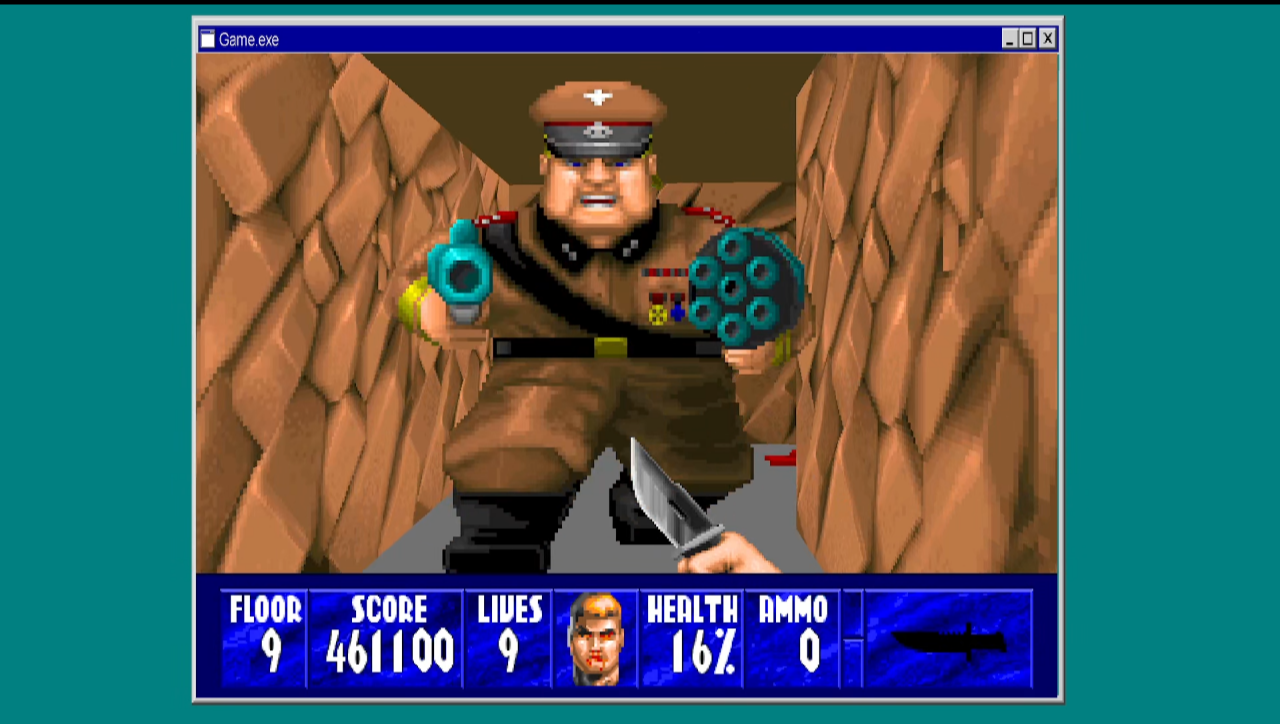 Кропотливое повышение Табуретки до капитана. Wolfenstein 3D (6-ой эпизод) 26.05.2024
