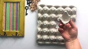 Простая идея из картона | Ключница из картона своими руками