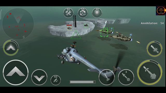 GUNSHIP BATTLE: Mi-17 (МИ-8), Episode 5, Mission 5 / Подпишись, чтобы поддержать канал!