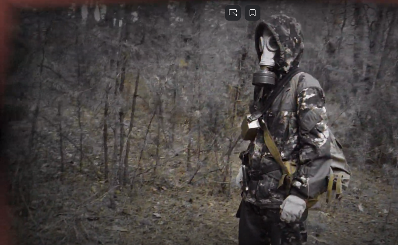 S.T.A.L.K.E.R. в радиоактивном лесу (самодельный костюм)