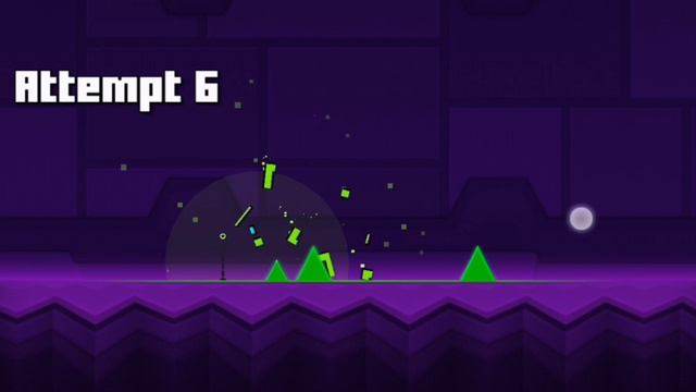 Играю в Geometry Dash