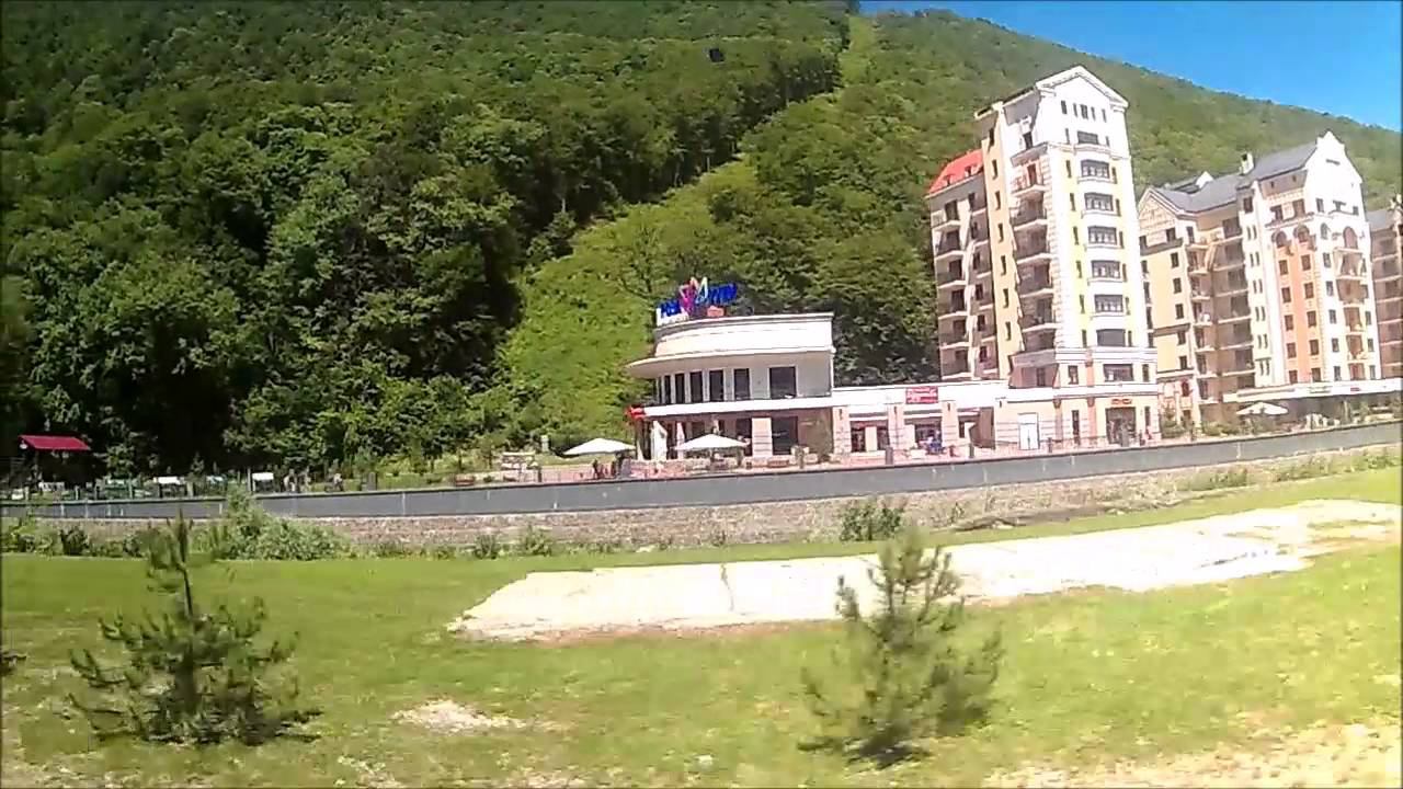 Красная Поляна - часть 1 - дорога