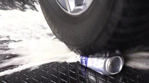 Crushing Crunchy & Soft Things by Car! EXPERIMENT: Car vs can of beer