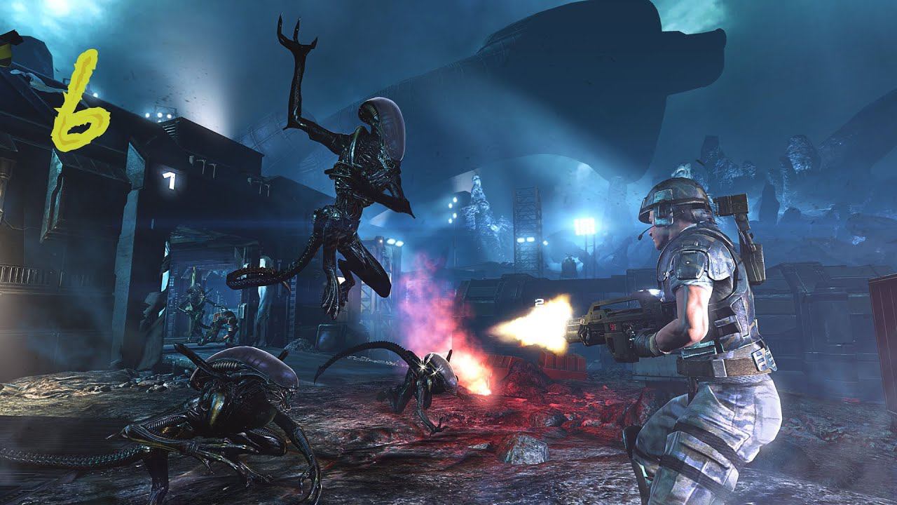 Aliens: Colonial Marines Часть 6 - За Беллу