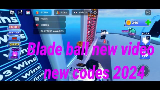 ⚠️New!⚔️SWORD⚠️BLADE BALL ROBLOX CODES 2024 MAY -BLADE BALL CODES ...