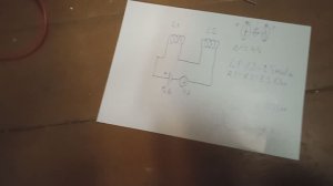 Кольца Гельмгольца d=35 см на 12 в, 3.7а. Замер поля B=0.8 мТл. Вычисление f(ЯМР воды)=35 кГц. Схема