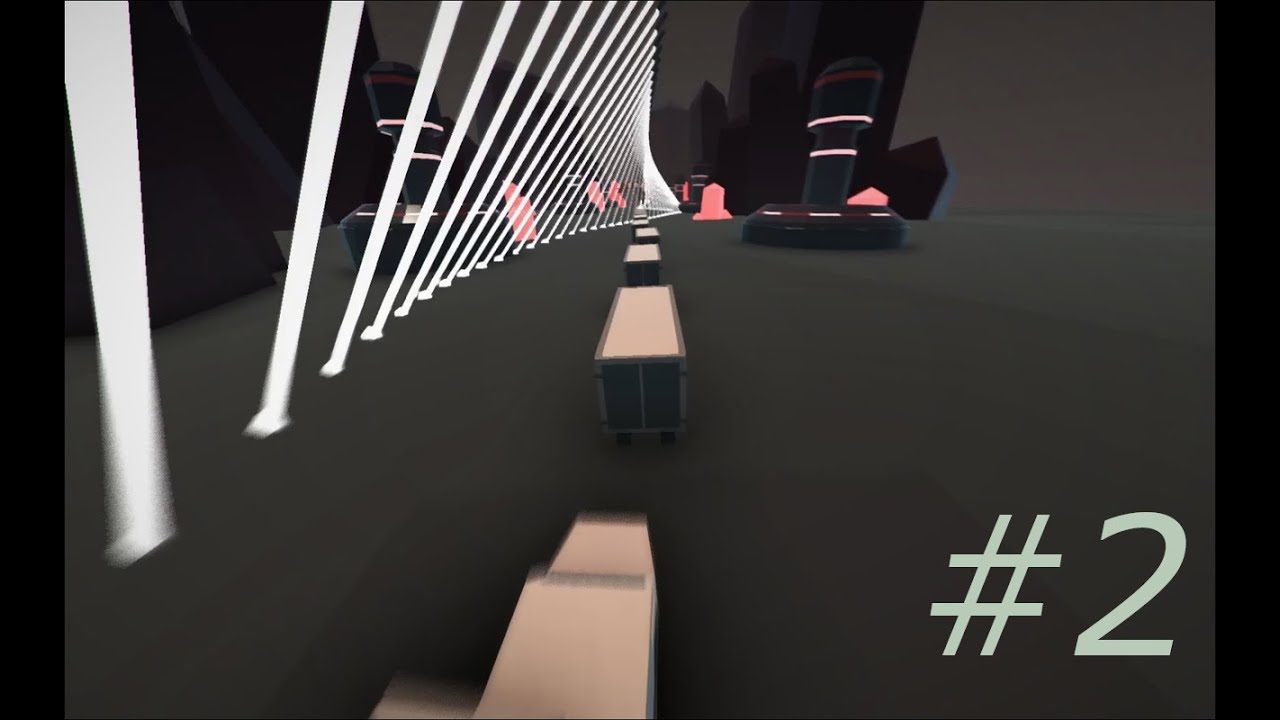 Снова прыжки, а так же лазеры в Clustertrack #2