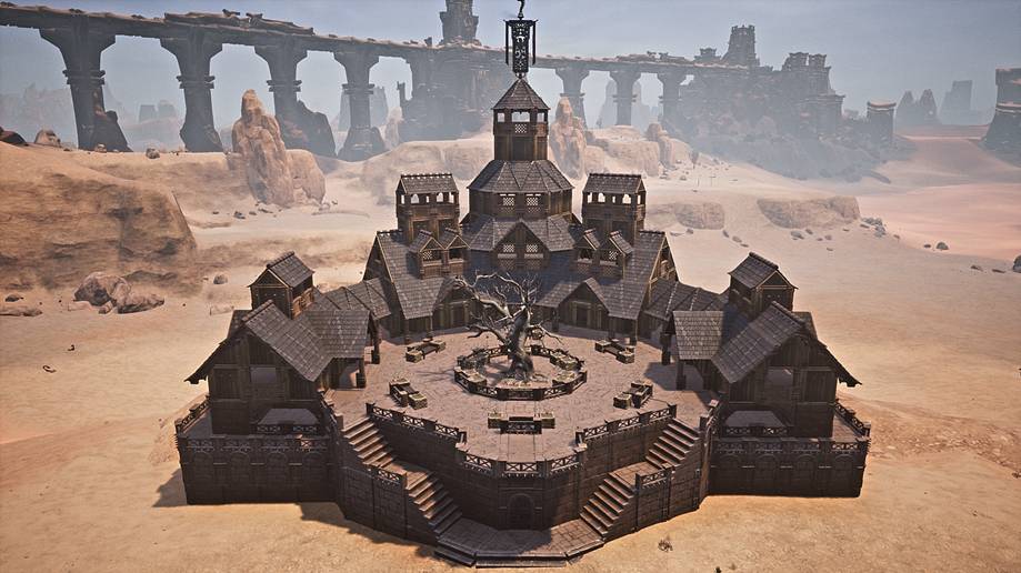 Conan Exiles Age of War - Как Построить Базу с комнатой-картой