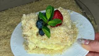 Ленивый Наполеон . Готовится просто и съедается быстро?