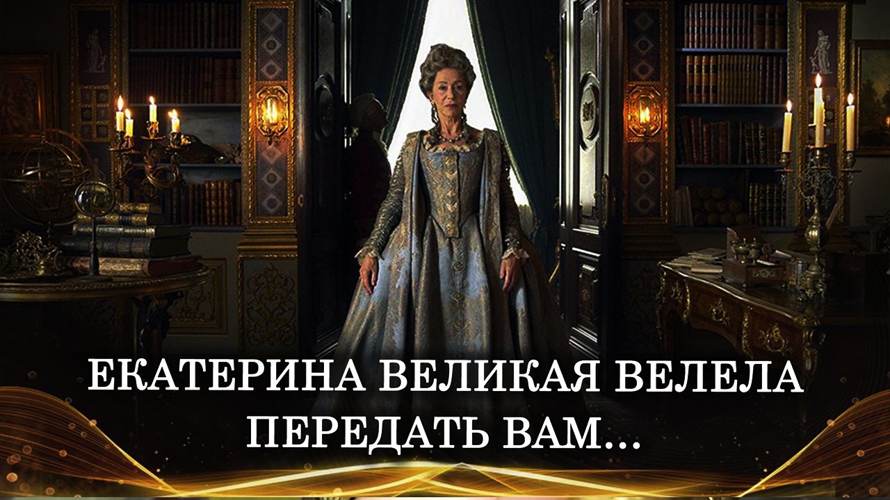 ЕКАТЕРИНА ВЕЛИКАЯ ВЕЛЕЛА ПЕРЕДАТЬ ВАМ…ОНА ПРИШЛА ВО СНЕ….mp4
