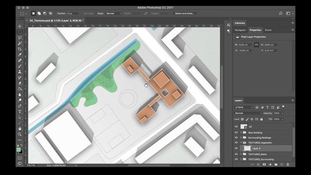 Masterplan Post-production in Photoshop (2/5 Textures) - Mini Series ...