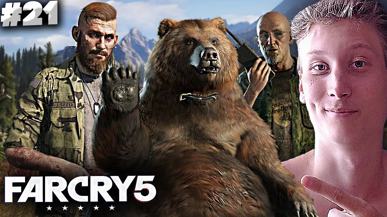 ХУДШАЯ РЫБАЛКА И МЕДВЕДЬ-ДИАБЕТИК ЧИЗБУРГЕР ► ПРОХОЖДЕНИЕ FAR CRY 5 ► #21