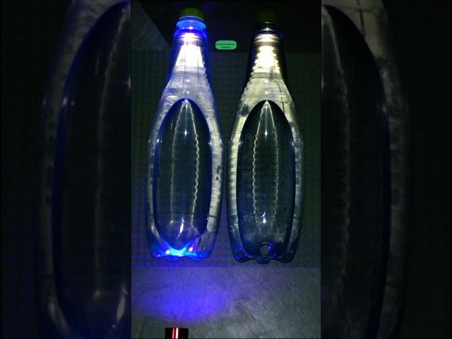 Флуоресценция хинина #physics #fluorescence #quinine #shorts