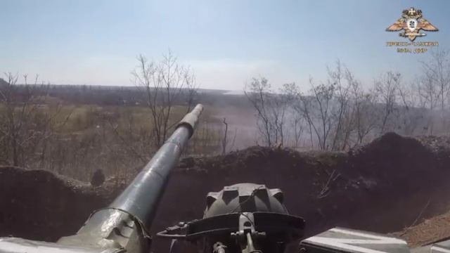 Репортаж о танковой поддержке наступления на Марьинку