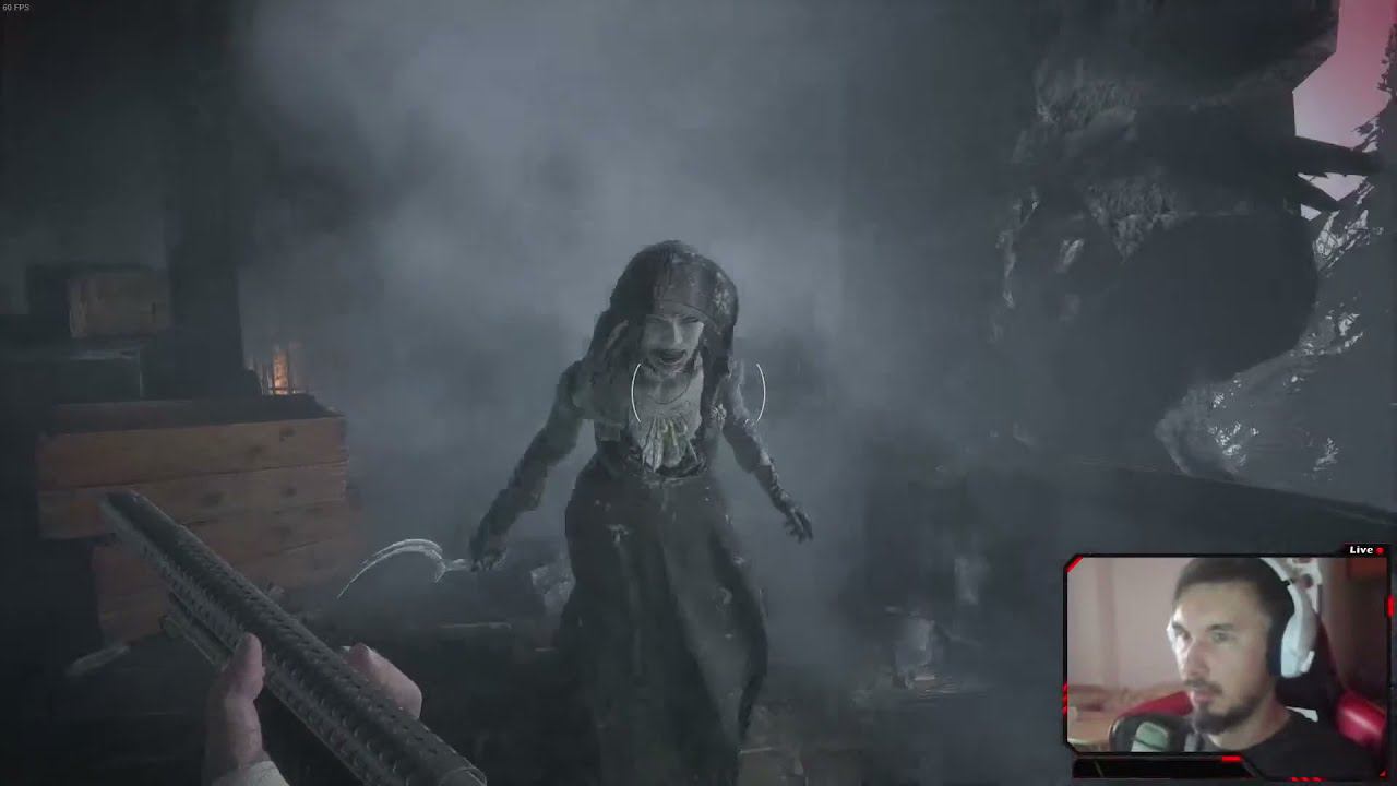 СТРИМ Resident Evil: Village Прятки от леди Димитреску #2