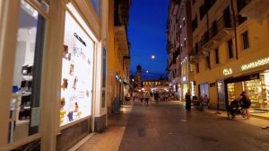 Verona Italy Eve Walk after 8pm - Piazza delle Erbe, Roman Arena, Juliet's House