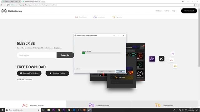 How to install Motion Factory Classic tutorial | FREE After Effects Toolkit - смотреть видео ...