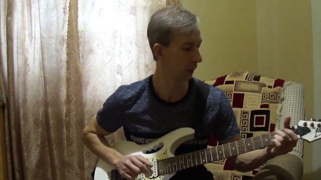 Песня - "Снег кружиться" на гитаре