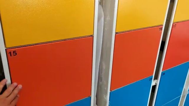 Автоматическая камера хранения на 41 ячейки, открытие по карточке, браслету. Часть 1
