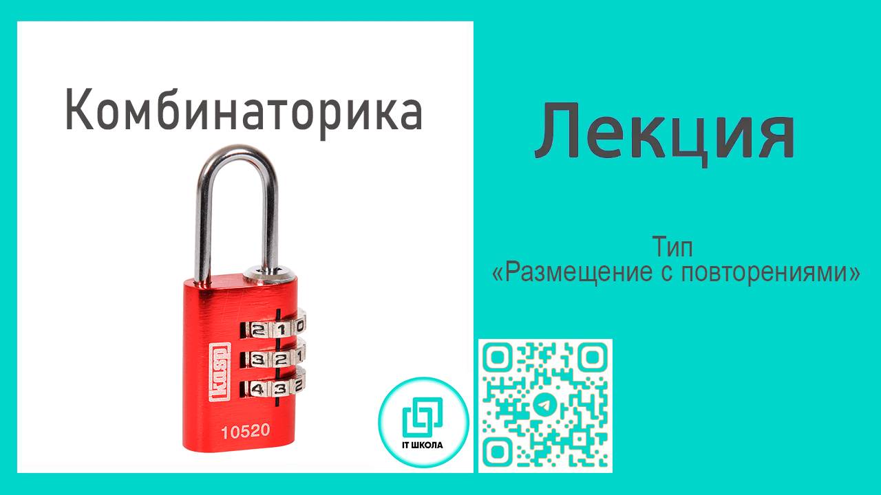 ЕГЭ по информатике. Задание 8. Комбинаторика. Размещение без повторений. Фор
