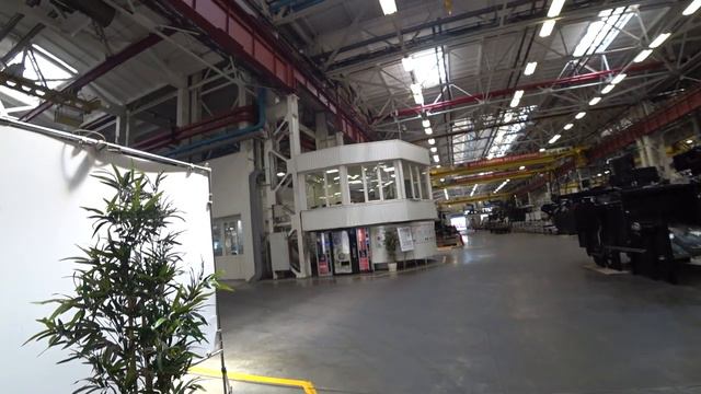 Экскурсия по Ростсельмаш ч.№4 главный сборочный конвейер.