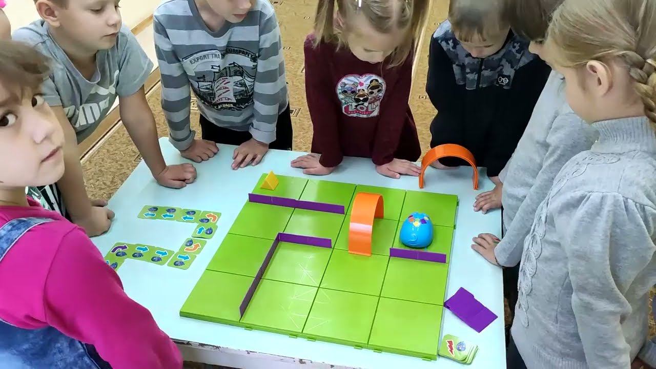 Занятие в LEGO-room