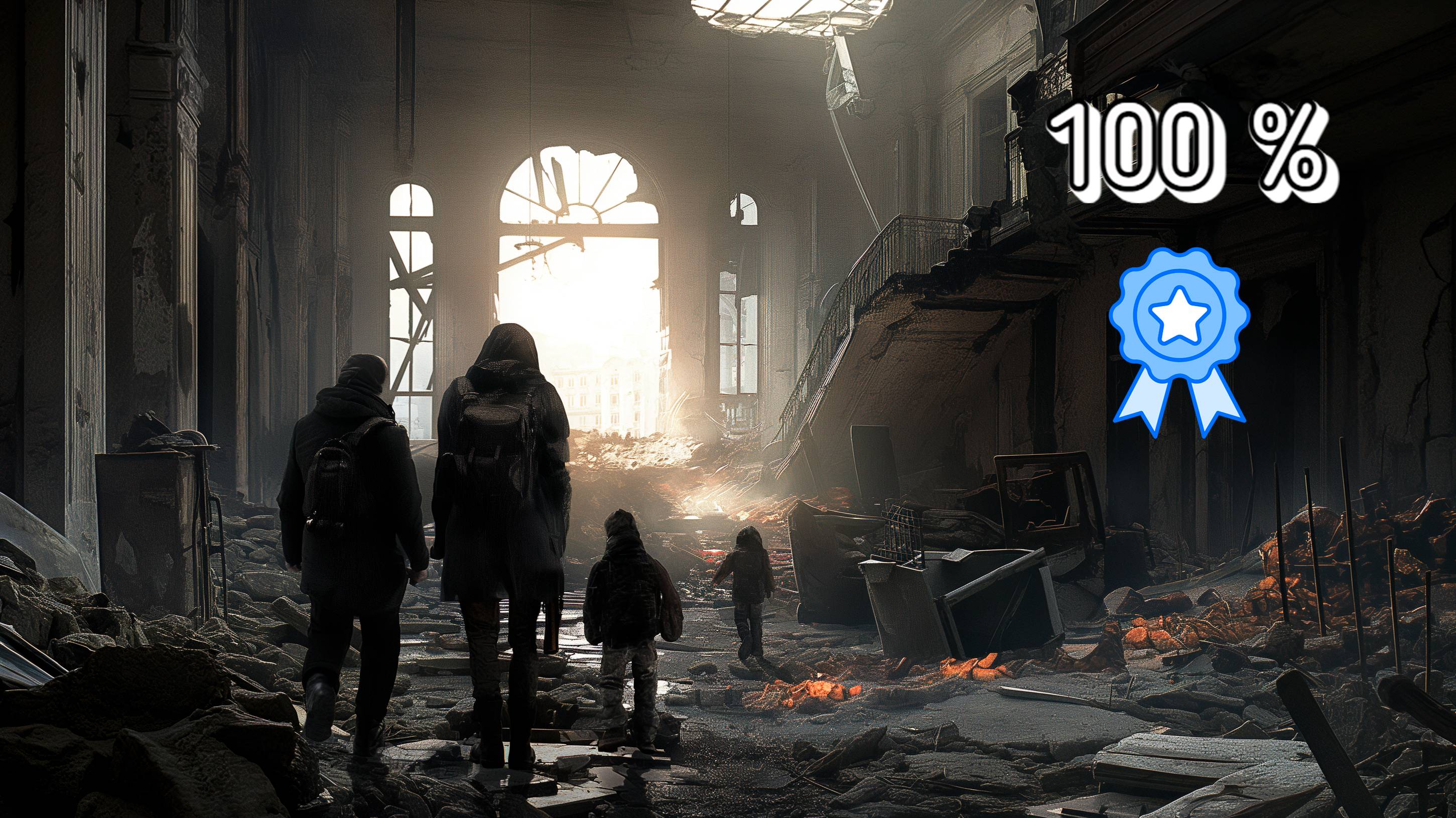 Прошёл на 100% This War Of Mine