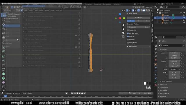 AXE -  Detailed game objects - P1 - Base mesh