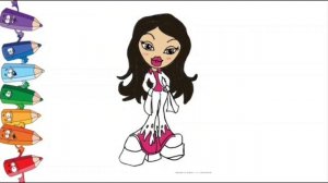 How To Draw Doll Bratz  DIYs Drawing Coloring Crafts