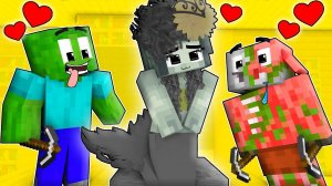 Monster School: Pregnant Mermaid Sculpting Love Curse - Minecraft Animation