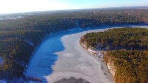 2023. Вид с высоты птичьего полёта. г.Реж