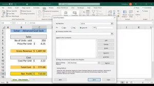 Using Solver in Excel -MS Excel தமிழ்(Tamil) Learning Tutorial